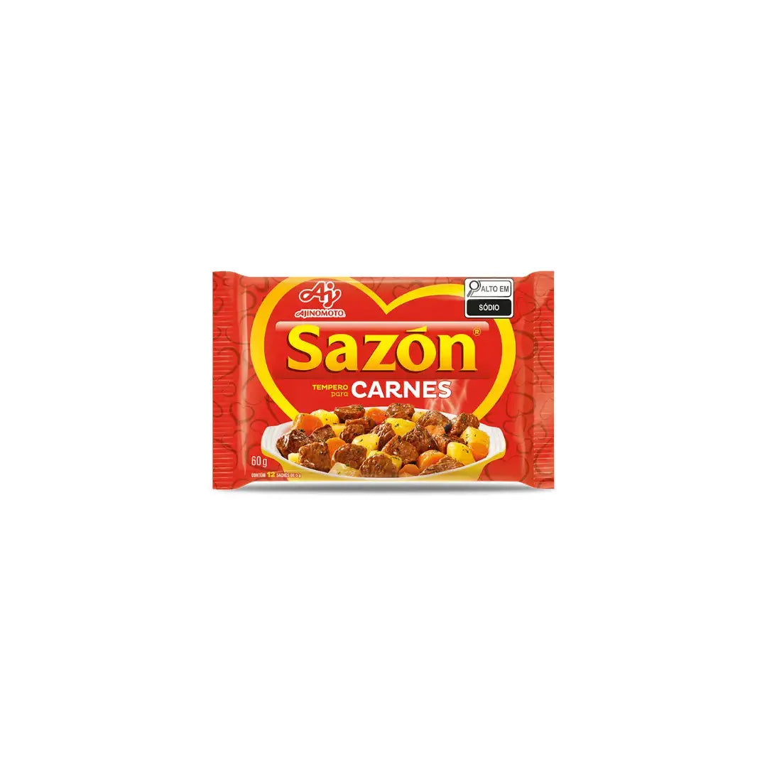 Tempero para Carne SAZON - 60g Sabor Irresistível — Brasil inBox ...